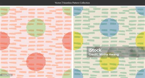 벡터 페인트 브러시 스트로크 와 물방울 무늬 일러스트 스원스 반복 패턴 디지털 아트워크 홈 데코 프린트 패션 패브릭 과 직물
