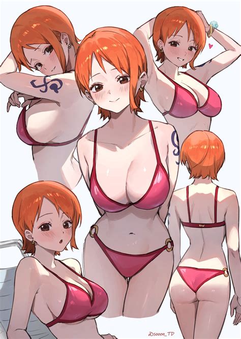 Nami One Piece Drawn By Sooon Danbooru