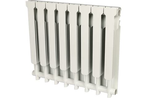 Алюминиевый радиатор ROMMER Profi 500 AL500-80-80-100 8 секций RAL9016 ...