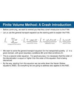 Finite Volume Method A Crash Introduction Finite Volume Method A Crash Introduction Pdf PDF PRO