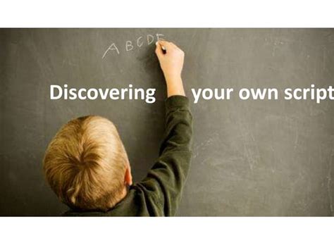 Discovering Your Script Transactional Analysis Ta Is An Integrative