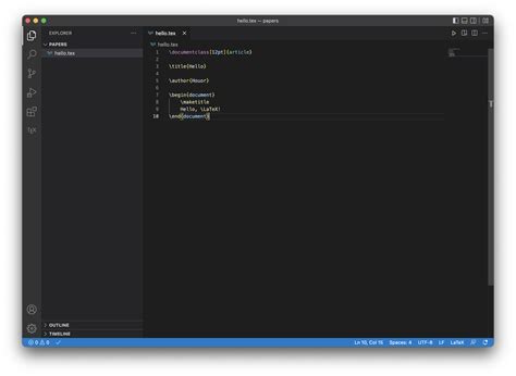 使用vs Code编辑tex文件 Csdn博客