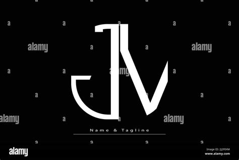 Alphabet Letters Initials Monogram Logo Jv Vj Stock Vector Image And Art Alamy