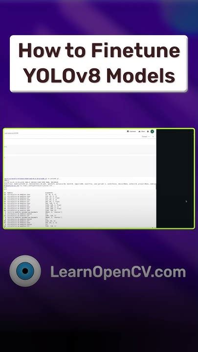 Shorts Yolov8 Model Fine Tuning Youtube