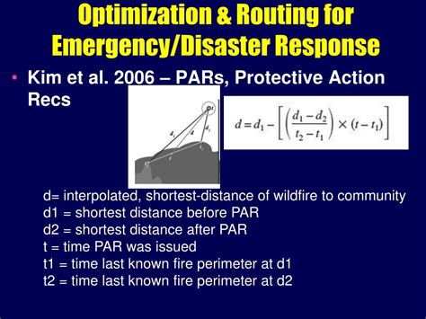 Ppt Spatial Analysis Cont Optimization Network Analysis Routing