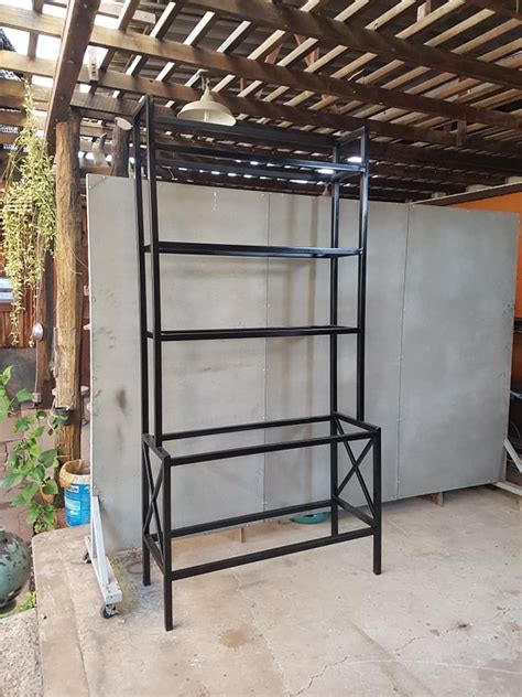 🚩สั่งทำเฉพาะโครงเหล็ก เราก็รับทำนะครับ ⚒โครงชั้นขนาด 30 45 × 120 × 240 Cm บ้านเจ้าพลุ