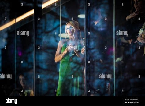 Annie Cooper Attends The Premiere Of Mobland At Odeon Luxe Leicester