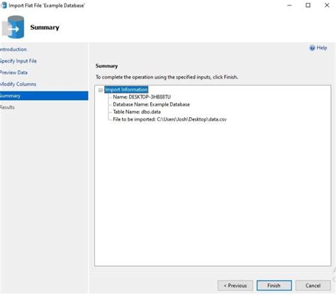 importing data into microsoft sql server