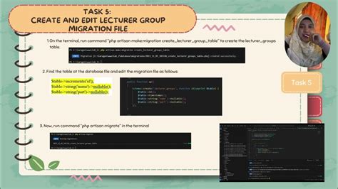 Lab3 Laravel Migration And Database Setup Youtube