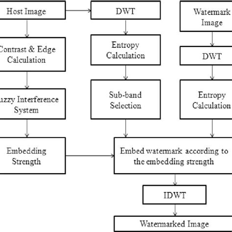 Watermark Embedding Block Diagram Download Scientific Diagram