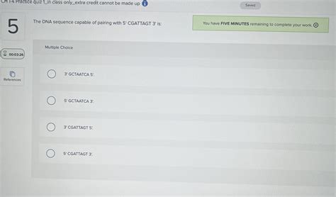 Solved 1 4 ﻿practice Quiz 1in Class Onlyextra Credit