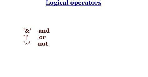 cad cam cae tutorials logical operators in scilab