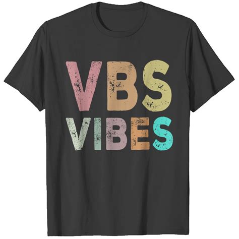 Retro Vbs Vibes Vbs 2024 Vacation Bible School Group Ts T Shirts