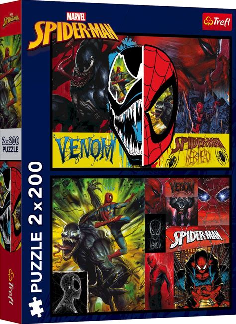 Trefl Puzzle 2 X 200 Teile Marvel Spiderman Playpolis
