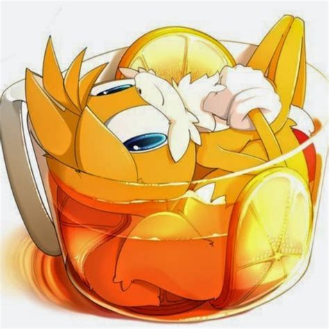 Silly Tails Tea Is Meant For Drinking Artist Unknown R Sonicthehedgehog