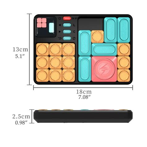 Sliding Block Puzzle Sliding Block Puzzle Slide Brain Teaser Puzzles Toy Sliding Puzzle Game