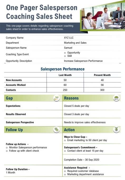 One Pager Conference Handout Sheet Presentation Report 54 OFF