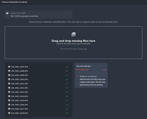 How To Resume Uploading A Dataset Propeller Aero