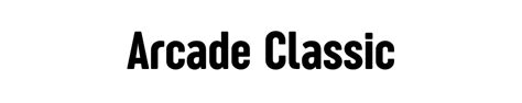 Arcade Classic Font Style Names Font Style Copy Paste