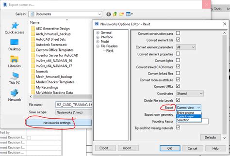 solved nwc from revit export has 3d rooms displayed autodesk community