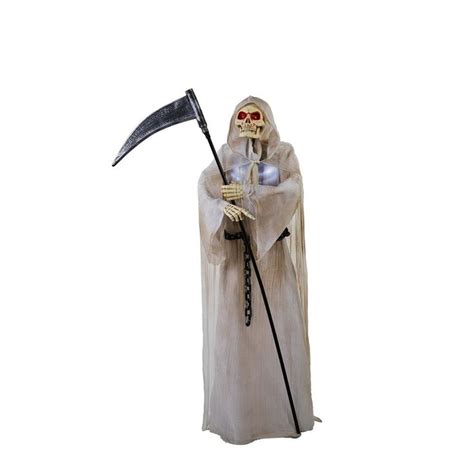 Home Accents Holiday 6 Ft Animated Led Reaper With Lantern At Jesse