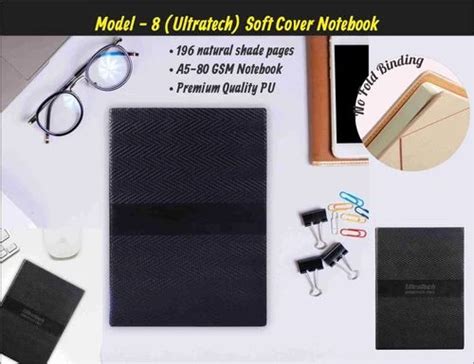 Black Leather A Size Notebook Pages Number Of Pages Pages At Piece In New Delhi