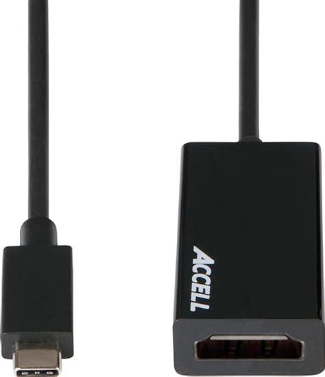 Amazon Com Accell USB C To HDMI Adapter USB 3 1 Type C To HDMI 2 0 Active Adapter 4K UHD