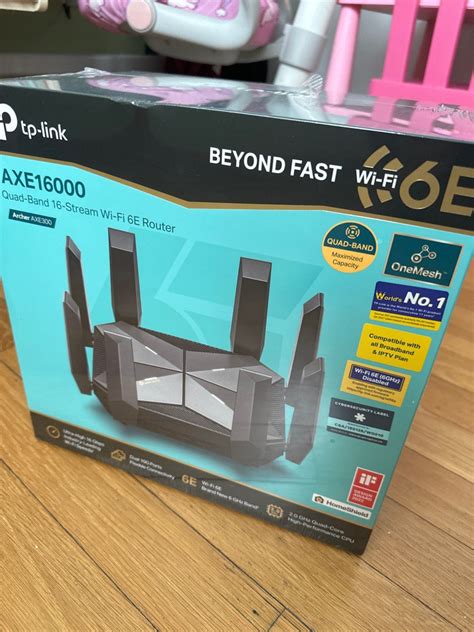 Best Router In The Market 10G Wifi6E TP Link Best Router AXE16000 Archer AXE300 Brand New