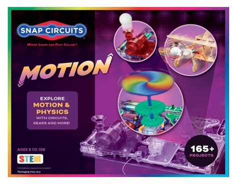 Snap Circuits Motion Electronics Exploration Kit Over 165 Exciting Stem