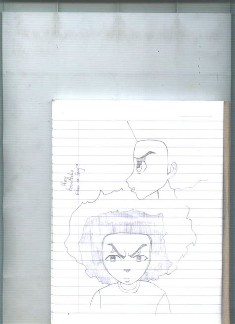 Huey Freeman Sketch By Bishou No Soujiro On Deviantart