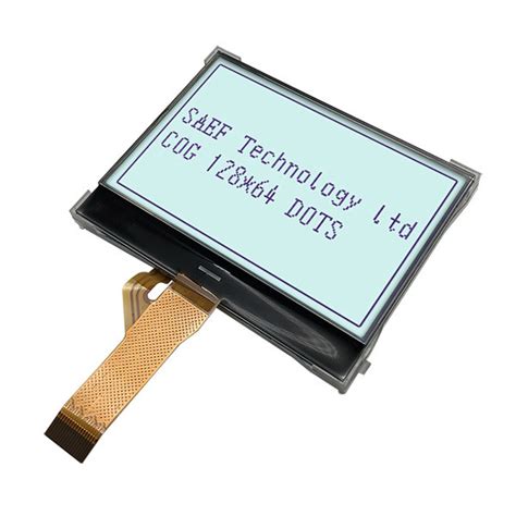 128x64 Dots Monochrome Graphic Lcd Display Module Cog With St7567 Ic Fstn Positive For Sale