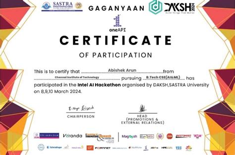Abishek Arun On Linkedin Inteloneaihackathon Innovation Ai