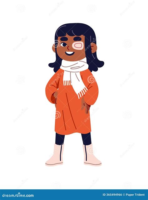 Strabismus Flat Style Infographic Set Of Stages Normal And Disorders