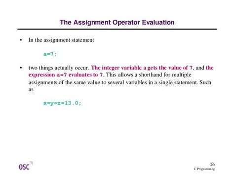 Pdf Télécharger Assignment Statement In C Gratuit Pdf