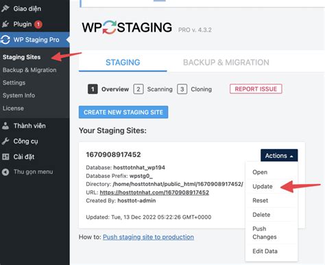 Wp Staging Pro Clone Và Staging Website Wordpress đơn Giản Nhất