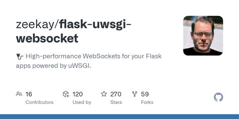 GitHub Zeekay Flask Uwsgi Websocket High Performance WebSockets For Your Flask Apps Powered
