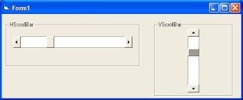 Herramientas De Visual Basic VScroll HSCROLL