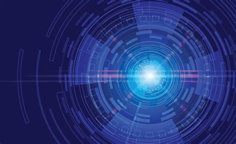 Background Technology Blue Abstract Communication Concept Vector