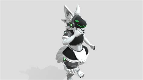 protogen 3d model by zackery zackeryfur [7923ab2] sketchfab