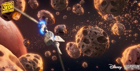 Young Jedi Asteroid Field By Lightreading2 On Deviantart