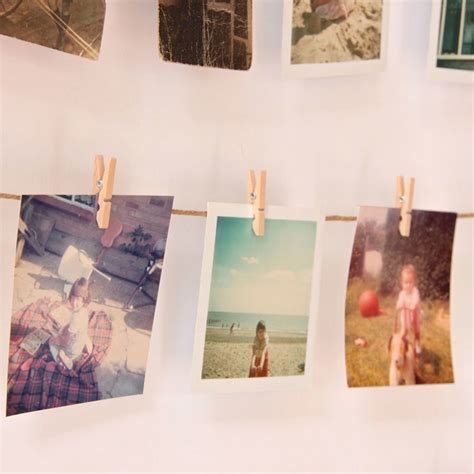 Панно с зажимами для 40 фотографий Hangit дерево по цене 3190 ₽ в интернет магазине подарков