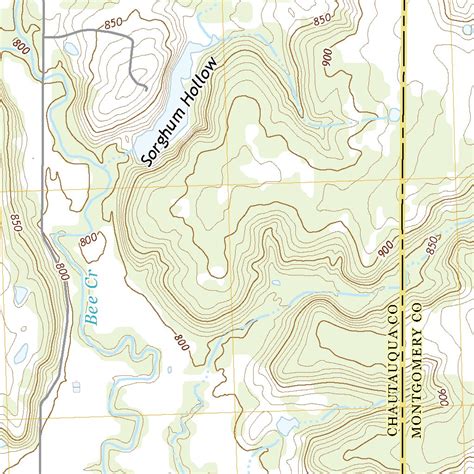 Caney Nw Ks 2022 24000 Scale Map By United States Geological Survey