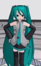 Hatsune Miku Around The World GIF Hatsune Miku Around The World I Dont Know What To Do