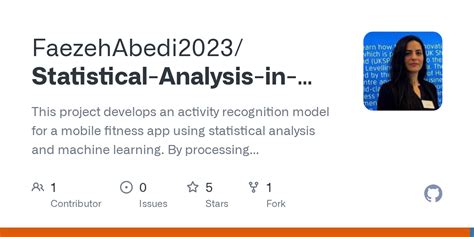 Github Faezehabedi2023statistical Analysis In Sensor Data Processing With Machine Learning