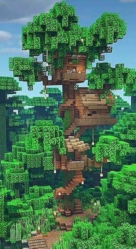 Jungle Tree House Minecraft