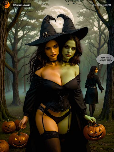 Rule 34 2 Heads Ai Generated Autumn Big Breasts Black Clothes Black
