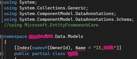 ef core 3 namespace has extra dot project data models · issue 1127
