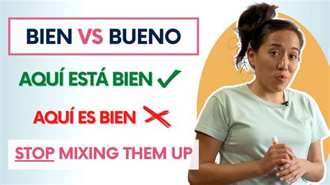 Stop Confusing Bien vs Bueno: How to Use These Words Correctly - YouTube