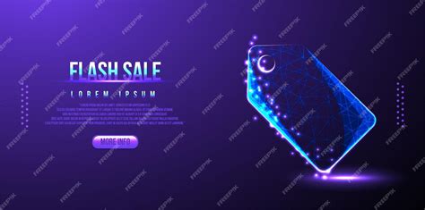 가격표 판매 관리 낮은 폴리 와이어 프레임 무료 벡터