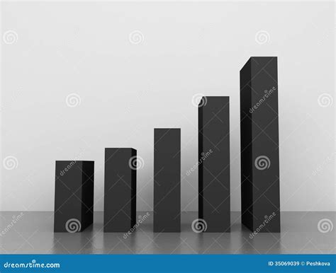 Graph Column Stock Illustration Illustration Of Rung